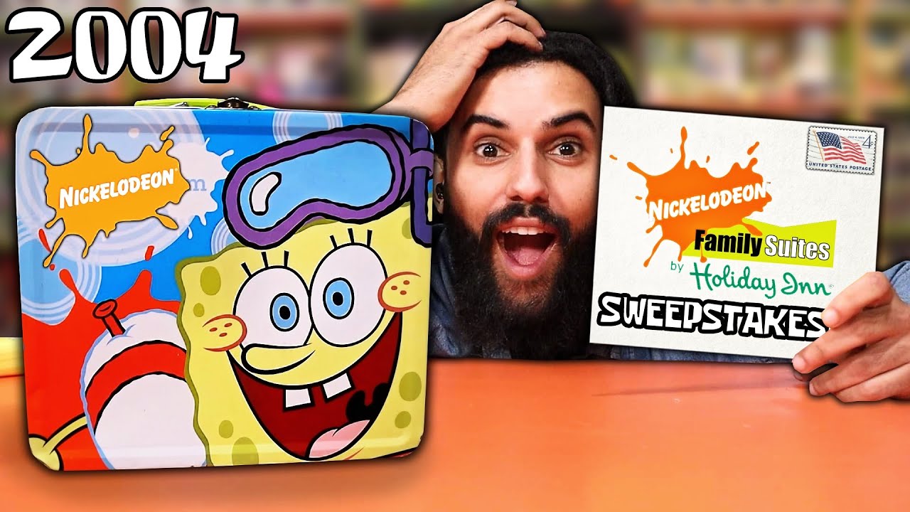 This Spongebob Package Came From The Now Defunct Nickelodeon Hotel ...