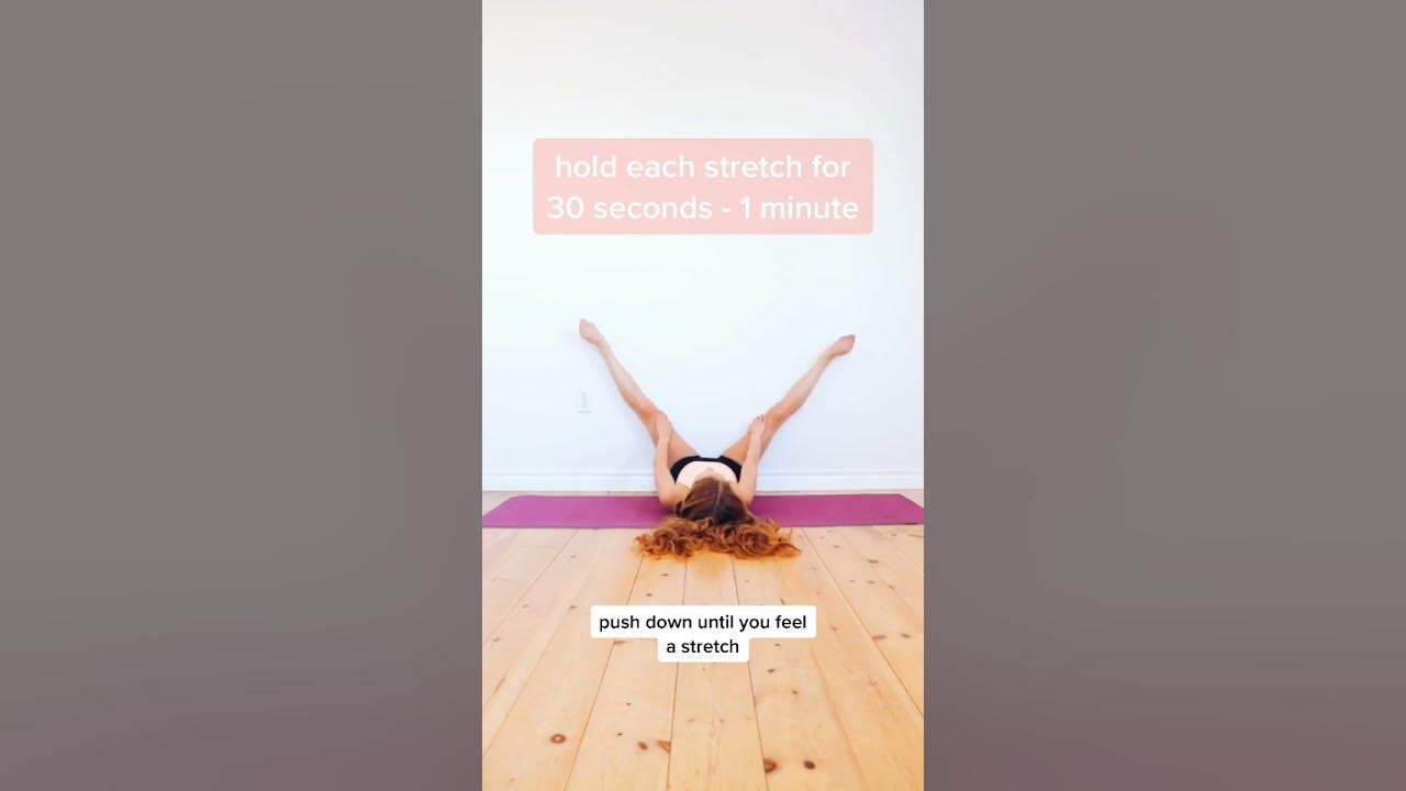 How To Do The Middle Splits Anna Mcnulty Tiktok Youtube