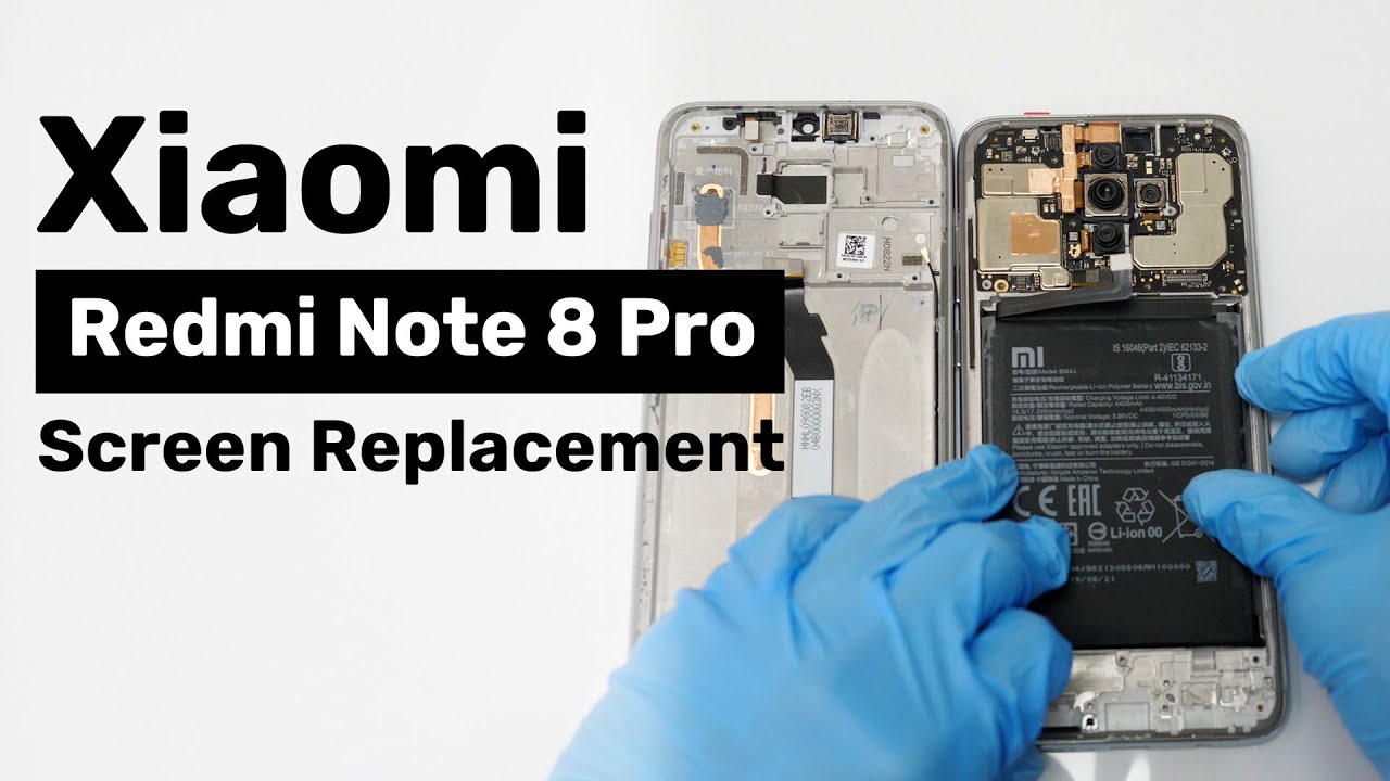 Xiaomi Redmi Note 8 Pro Screen Replacement - YouTube