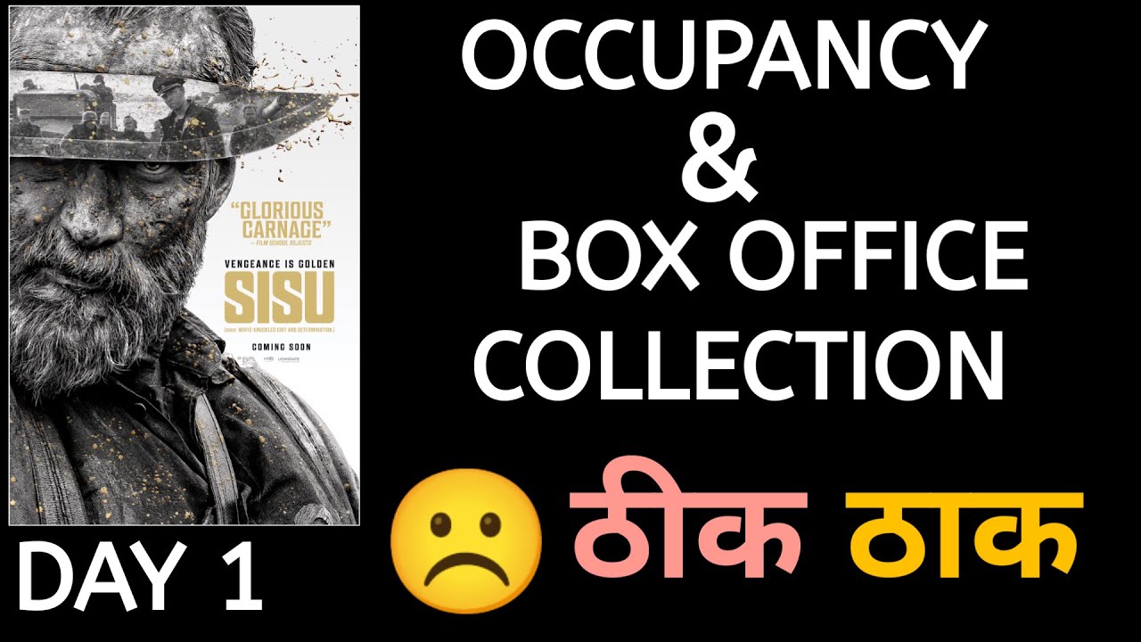 Sisu Day 1 theatre occupancy and box office collection - YouTube