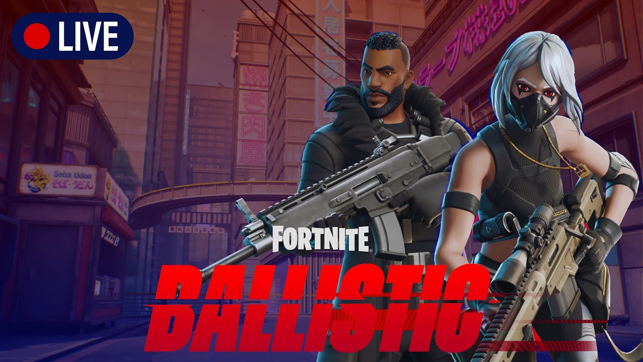 FORTNITE **NEW** BALLISTIC MODE - YouTube