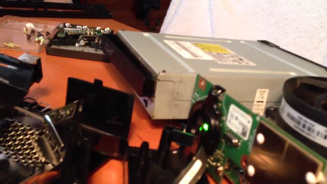 XBOX 360 Slim RDOD AV port problem - YouTube