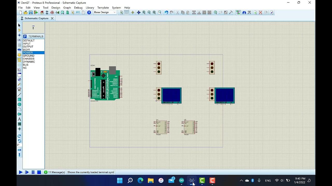 Điều khiển đèn giao thông bằng Arduino - YouTube