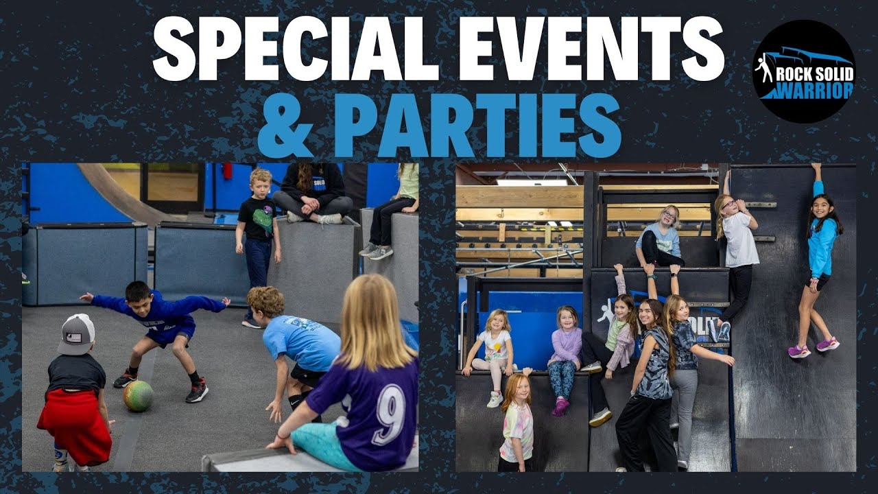 Special Events & Parties at Rock Solid Warrior - YouTube