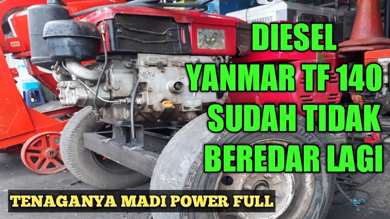 DIESEL YANMAR 14 hp # TF 140 - F - YouTube