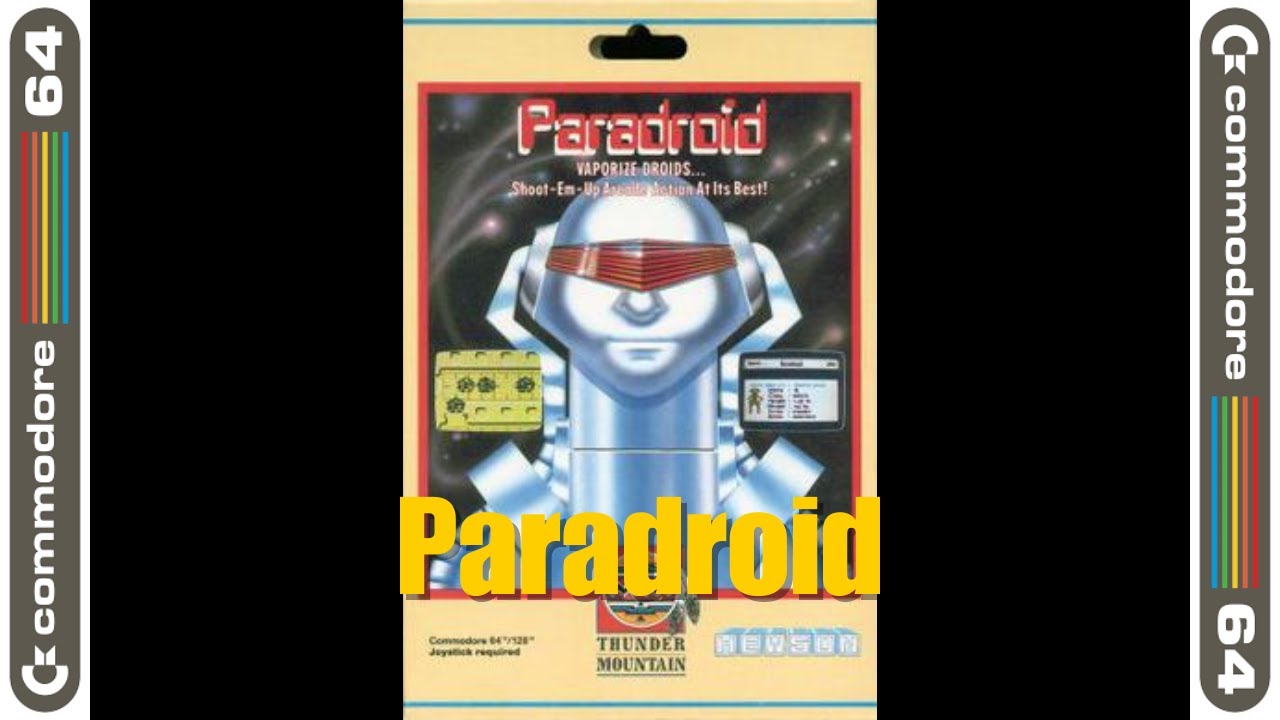 Revisiting Paradroid on the Commodore 64 - YouTube
