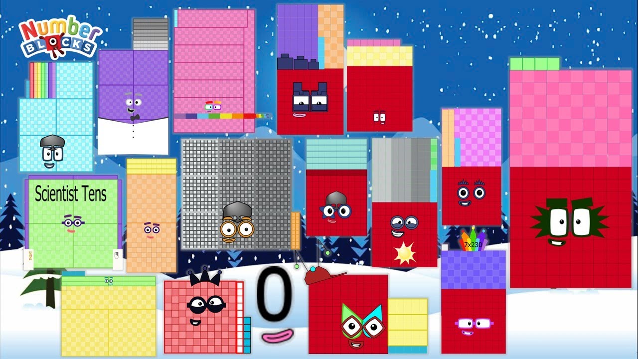 UNLOCKS! Numberblocks Skip Counting by 115! | Learn to Count ...