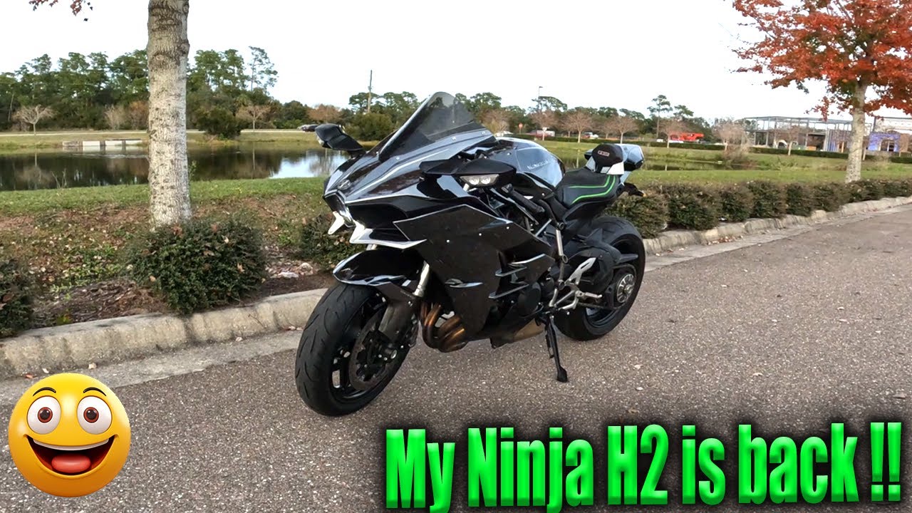My Ninja H2 is back in Business | After Repair Test Ride - YouTube