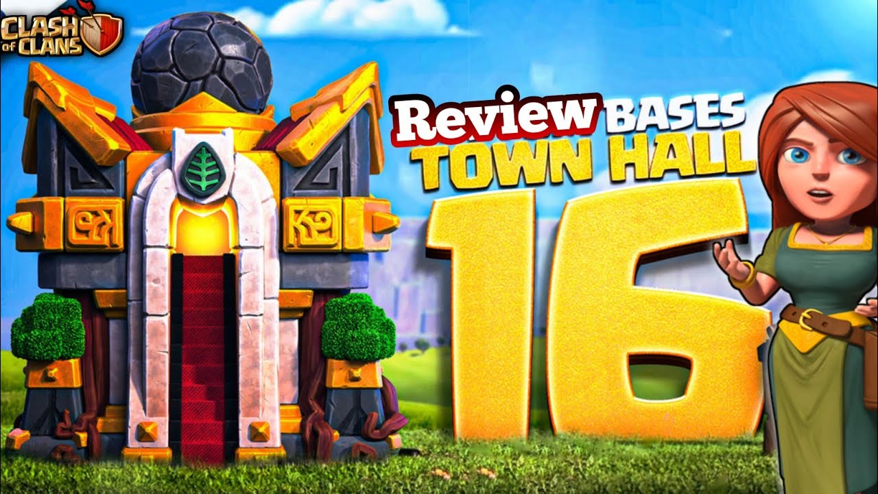 Max Townhall 16 Base Reviews In Clash Of Clans (COC) Max Townhall 16 ...