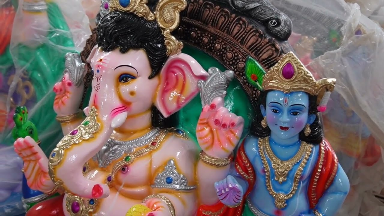 Ganesha idol making factory in bangalore 2023 | Selling at best price ...