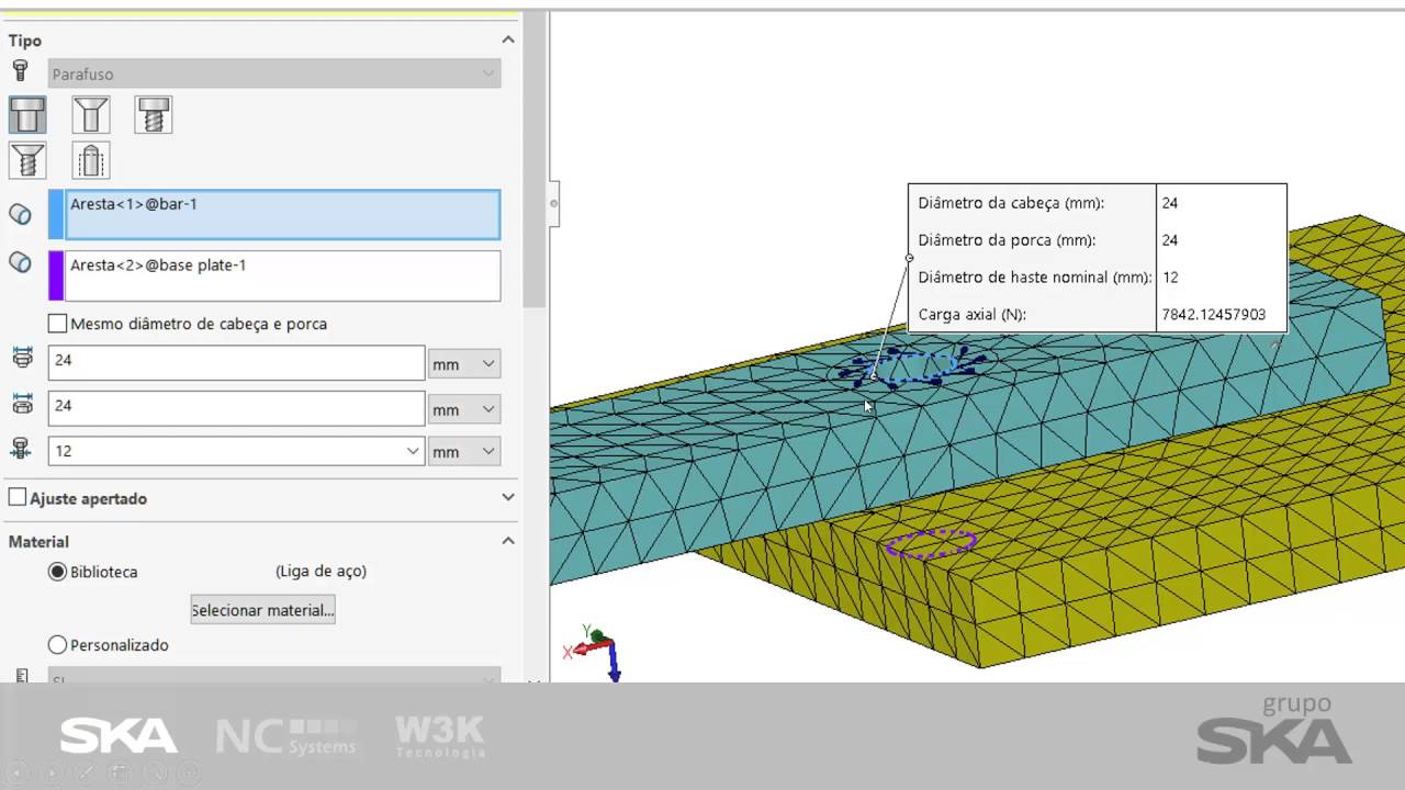 SolidWorks Toolbox - Parte 5 PDM e Simulation - YouTube