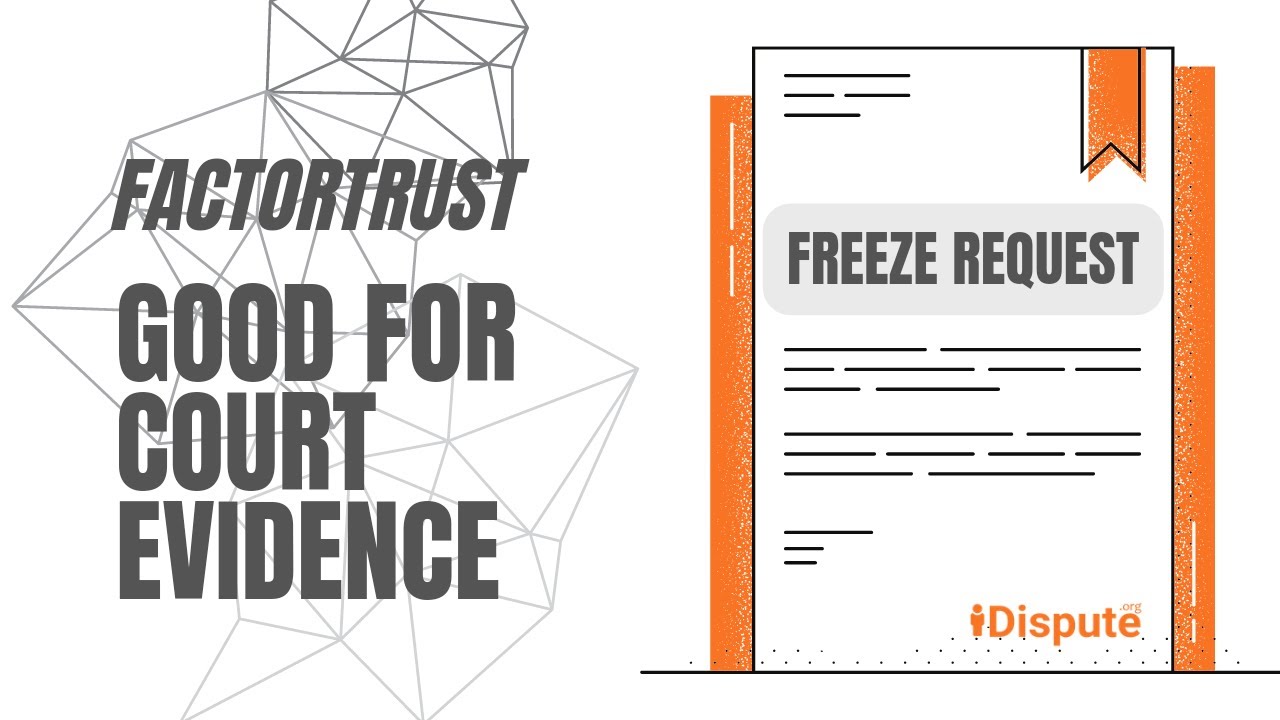 FactorTrust: How to Freeze Report - Place Security Via Certified Mail ...