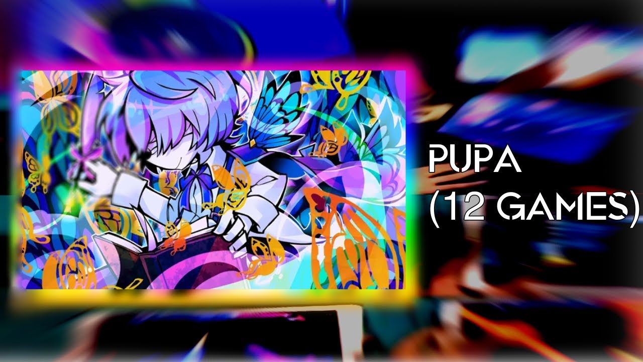 PUPA (モリモリあつし) in 12 different rhythm games! - YouTube