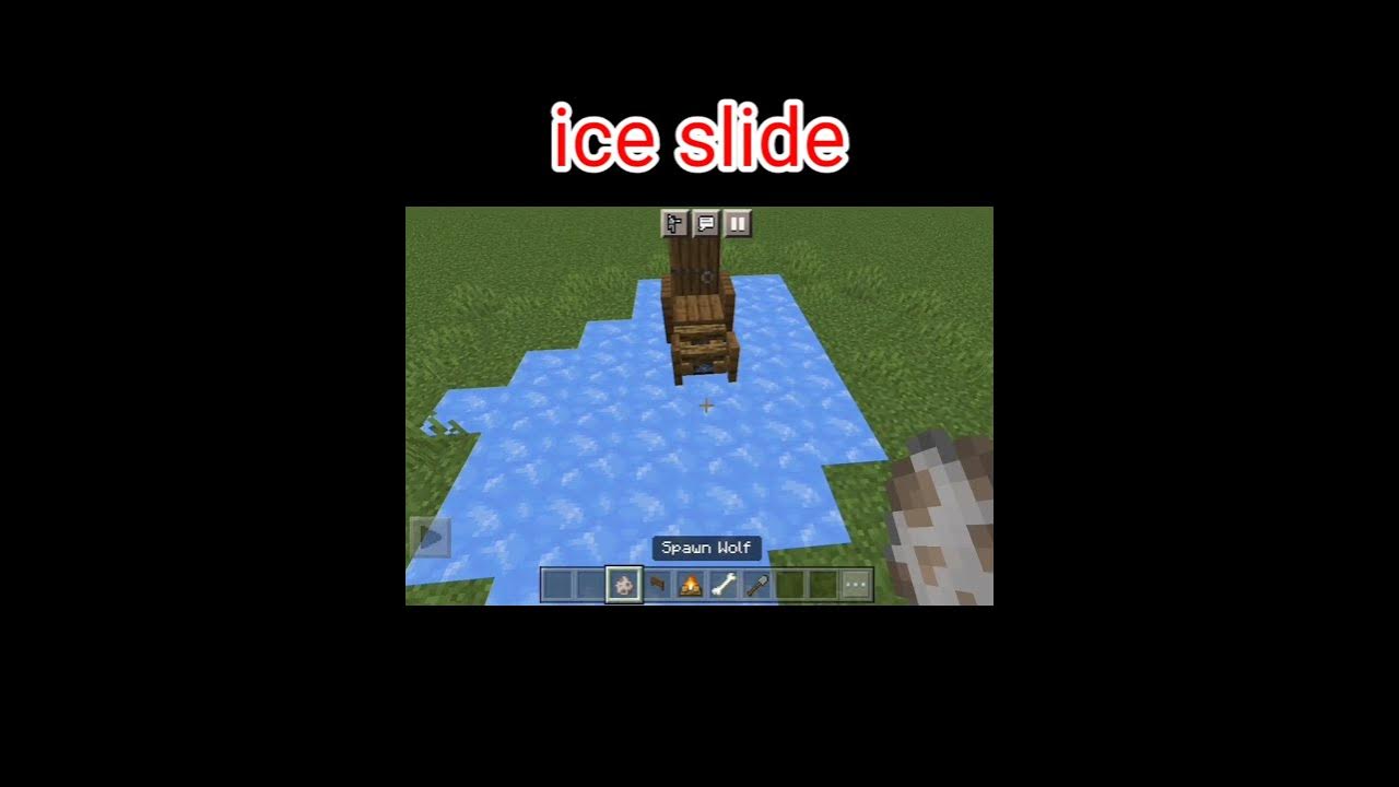 How to make a ice skate in Minecraft#minecraft #shorts #minecrafthindi #minecraftshorts - YouTube