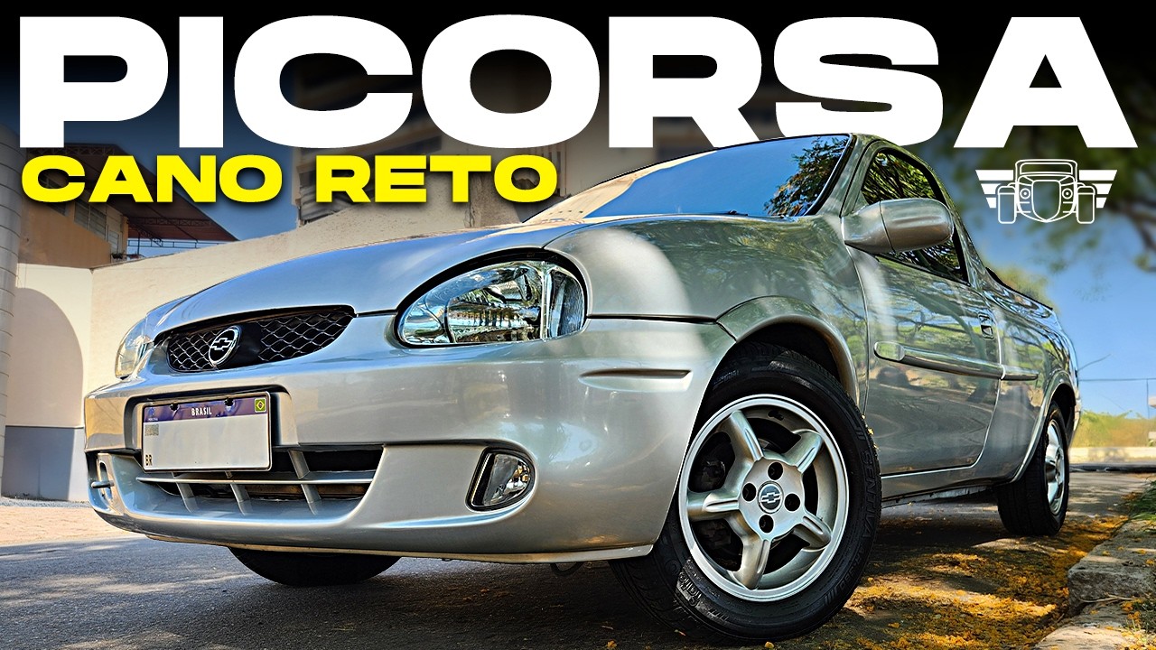 RONCO INSANO! Picape Corsa CANO RETO | Dirigindo Carros dos Inscritos ...