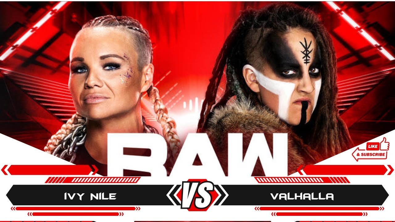 RAW | Ivy Nile vs Valhalla | WWE2k23 Gameplay - YouTube