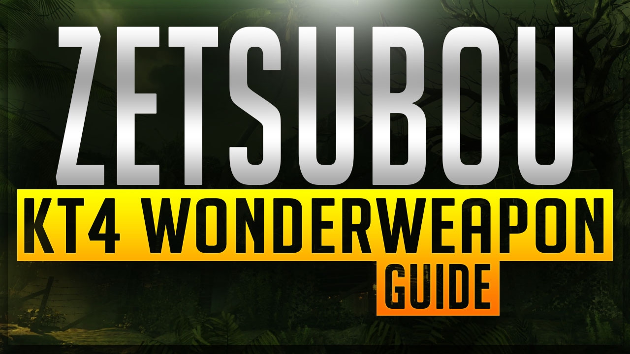 KT4 WONDER WEAPON Zetsubou No Shima (CALL OF DUTY BO3 ZOMBIES) - YouTube