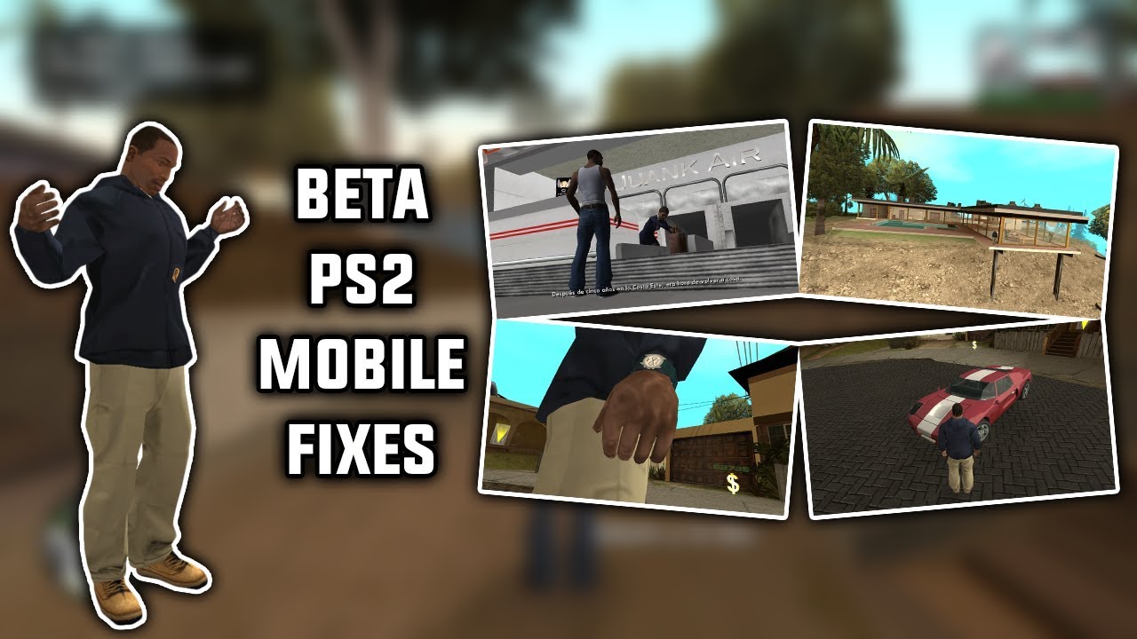 Mods beta + PS2 + Mobile + fixes para GTA San Andreas - YouTube