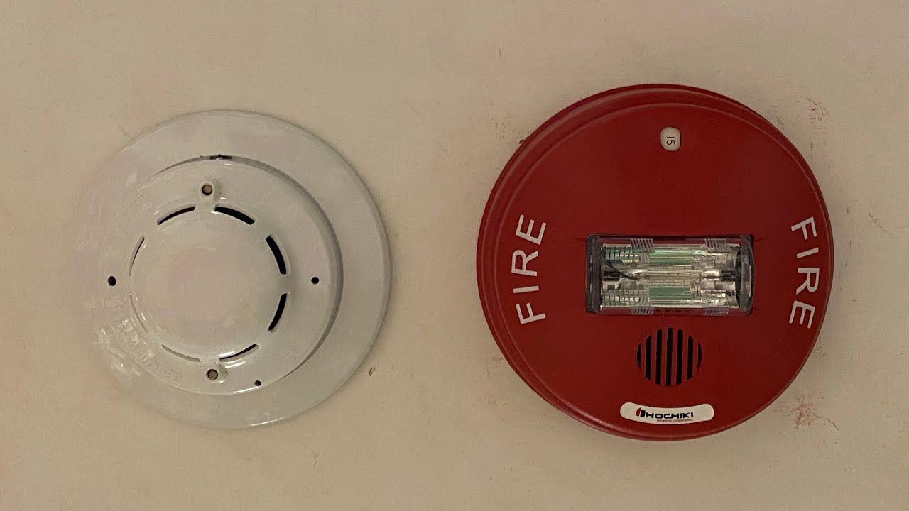 Basement Fire System Test 22 | Hochiki Fire Alarms - YouTube