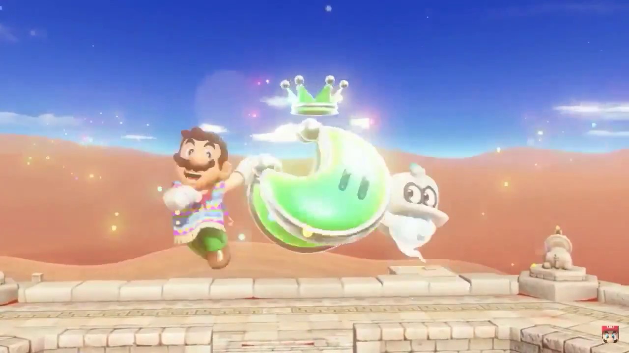 Super Mario Odyssey: YOU GOT A GRAND MOON - YouTube