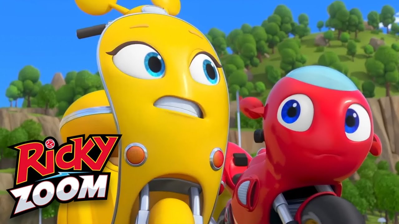 Bike Buddies⚡️Fun With Friends ⚡️ Motorcycle Cartoon | Ricky Zoom - YouTube