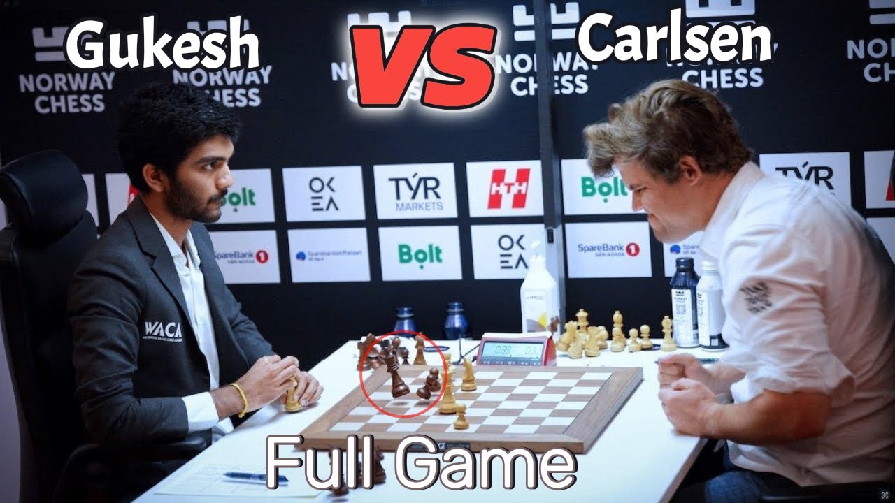 Magnus Carlsen vs Gukesh – Dramatic Round 6 at Norway Chess 2025 ...