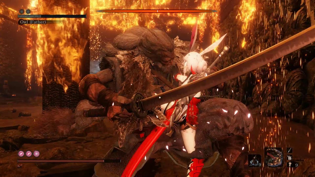 【Sekiro】- Owl(Father) - Flame Sakitama MOD - YouTube