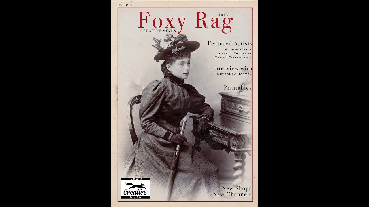 OUT NOW: Foxy Rag 8 Digital Craft Magazine - YouTube