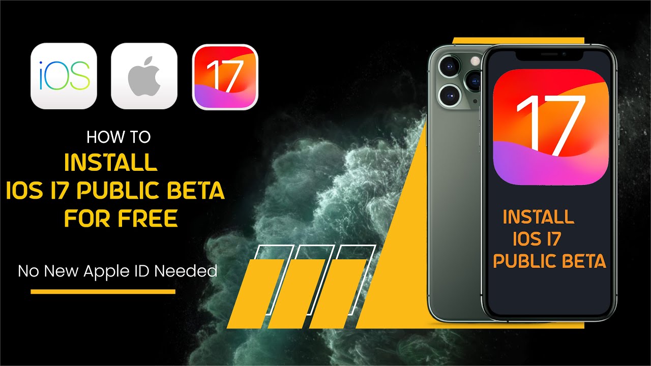 Install iOS 17 Public Beta How to Install for Free on iPhone 14 pro | Fix Unable To Check For ...