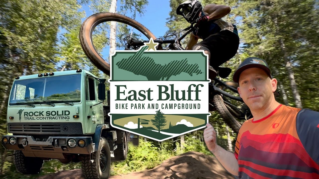 The BEST Trails in COPPER HARBOR are at EAST BLUFF Bike Park! An Epic ...