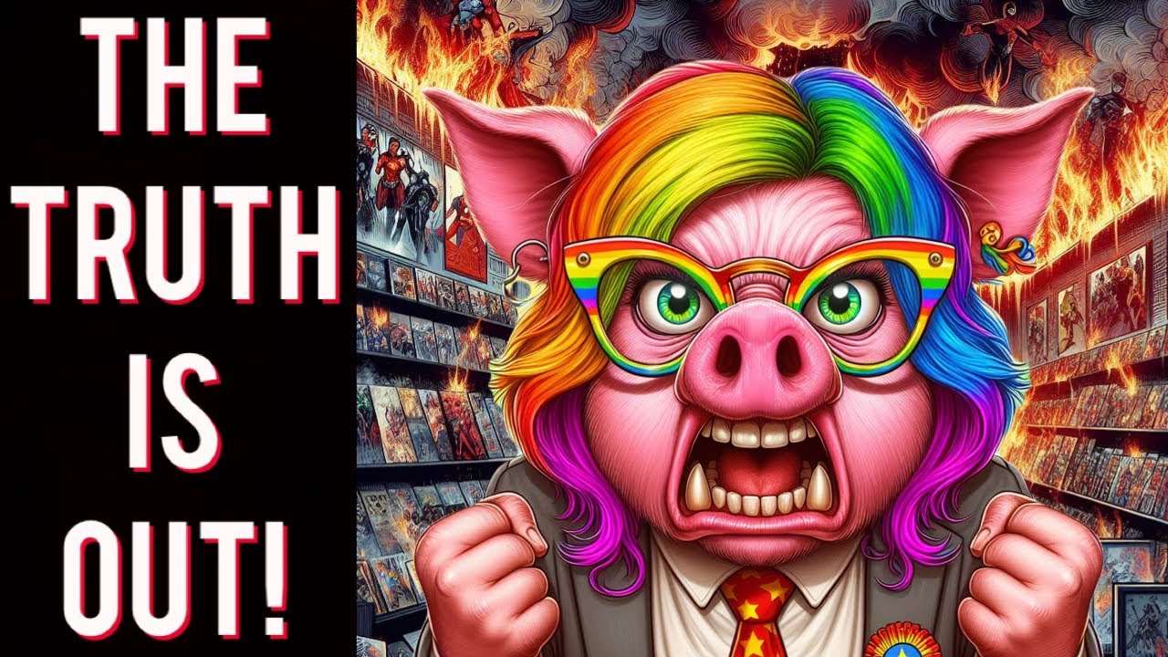 Cancel Pigs RAGE! Superman writer says he wants to BURN DOWN the comic ...