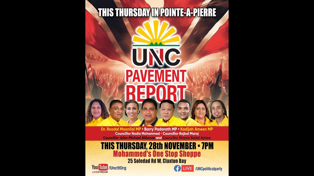 UNC Pavement Report • Thursday, 28th November, 2024 - YouTube