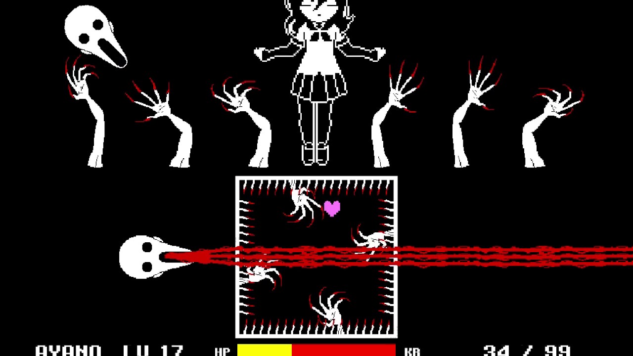 Yanderetale - Oka Boss Battle (Part 1) - YouTube