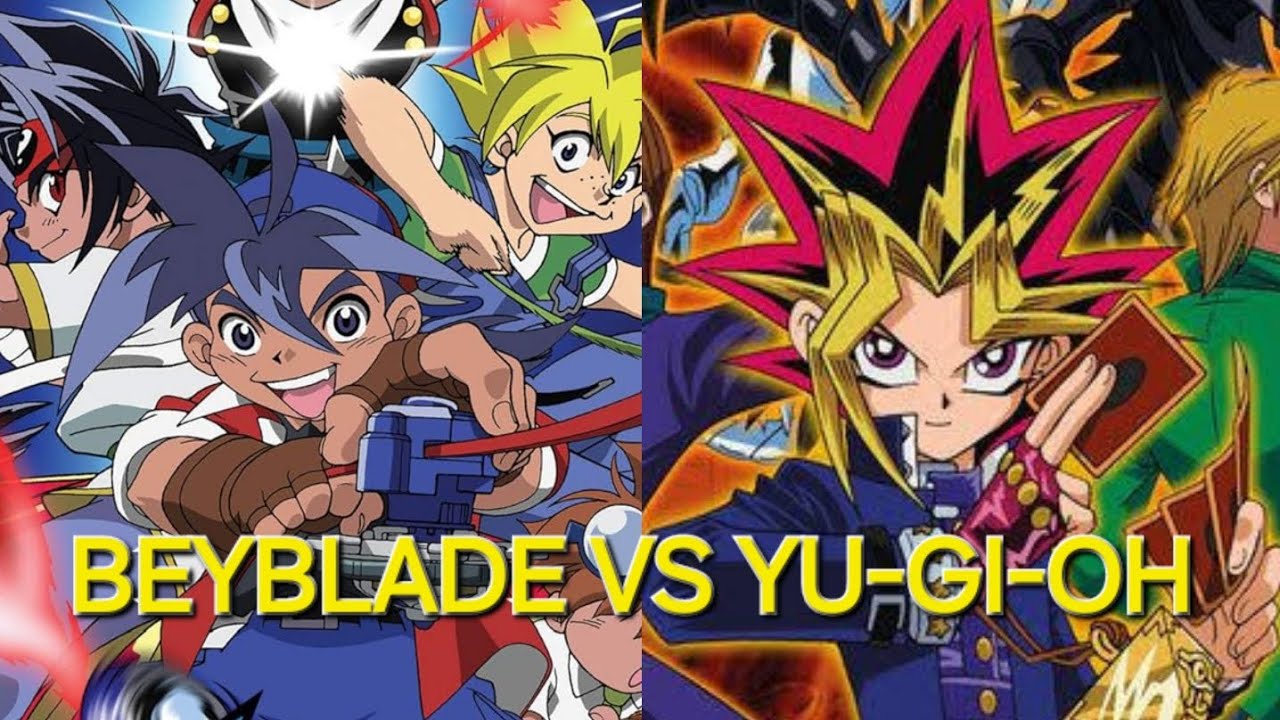 BEYBLADE VS YU-GI-OH - YouTube
