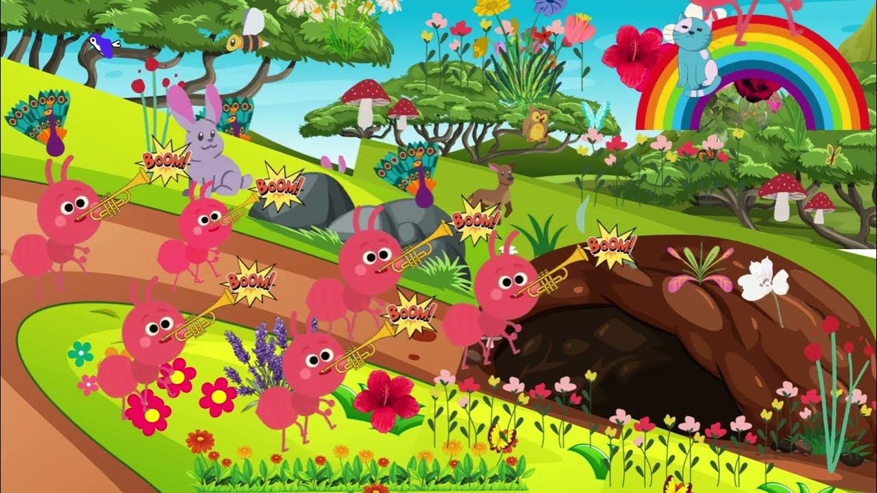 Ant Marching song for Kids Education - YouTube