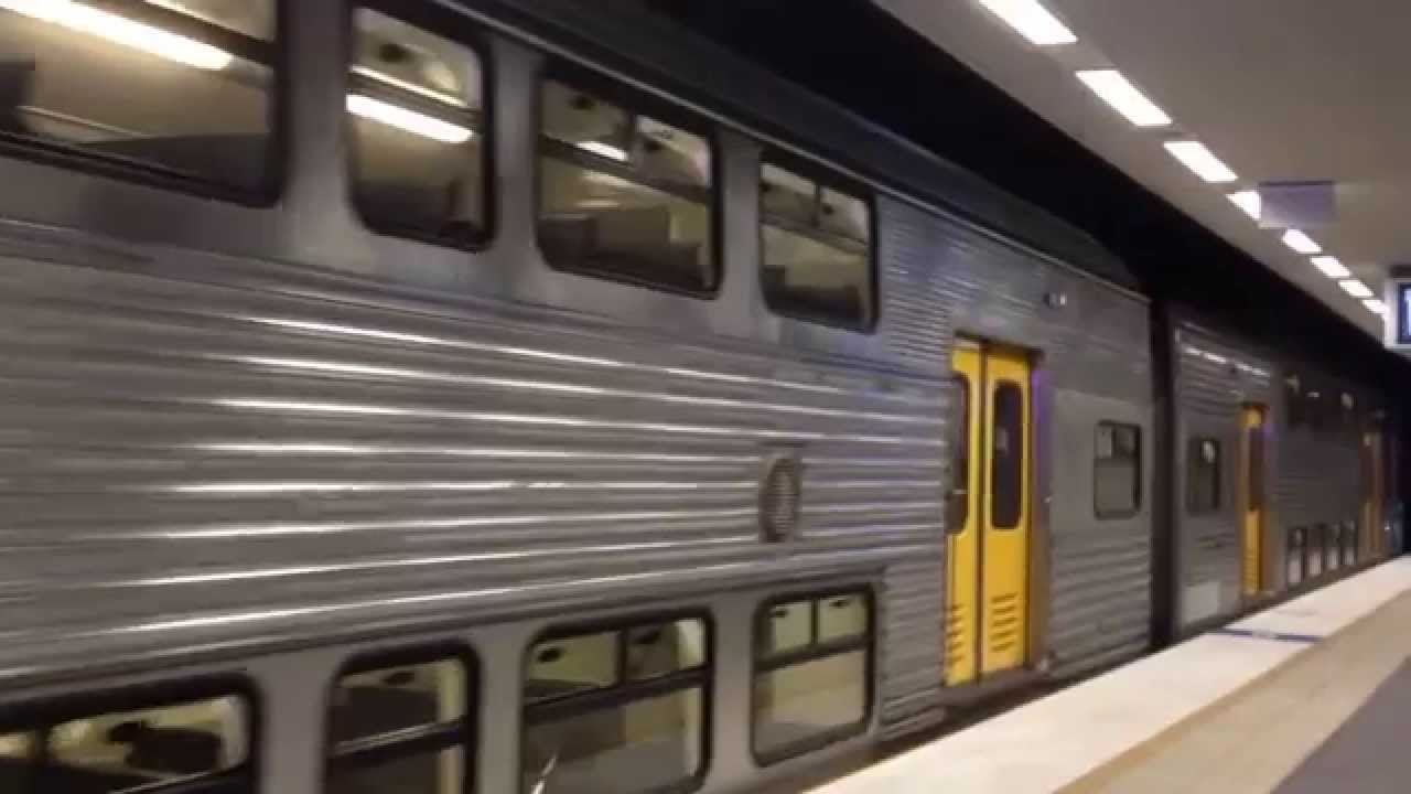 Sydney Trains: RARE SIGHT: S Set running the T1 - YouTube