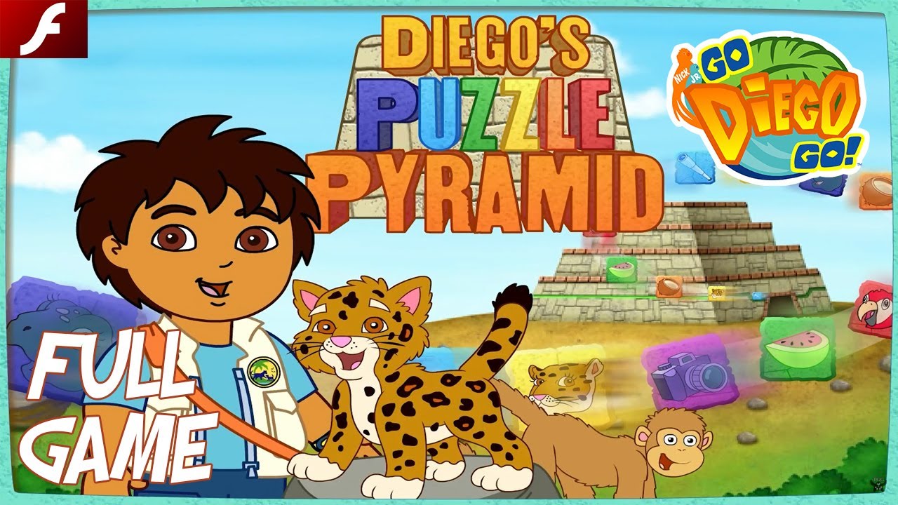 Go, Diego, Go!™: Diego's Puzzle Pyramid (Flash) - Full Game HD ...