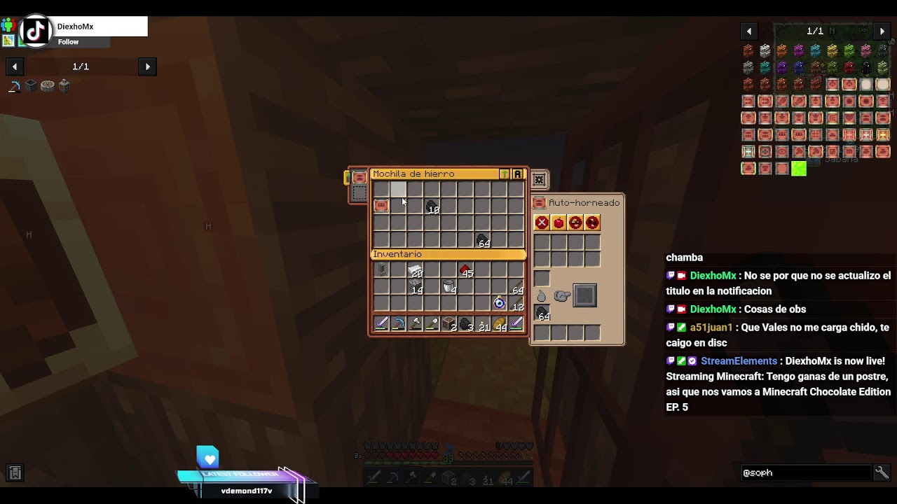 Tengo ganas de un postre, asi que nos vamos a Minecraft Chocolate ...