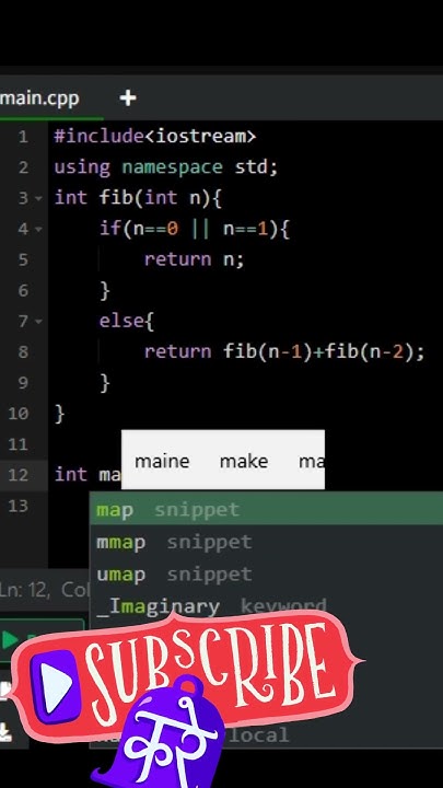 How to get nth Fibonacci number😱🔥 #shorts #coding #viral - YouTube
