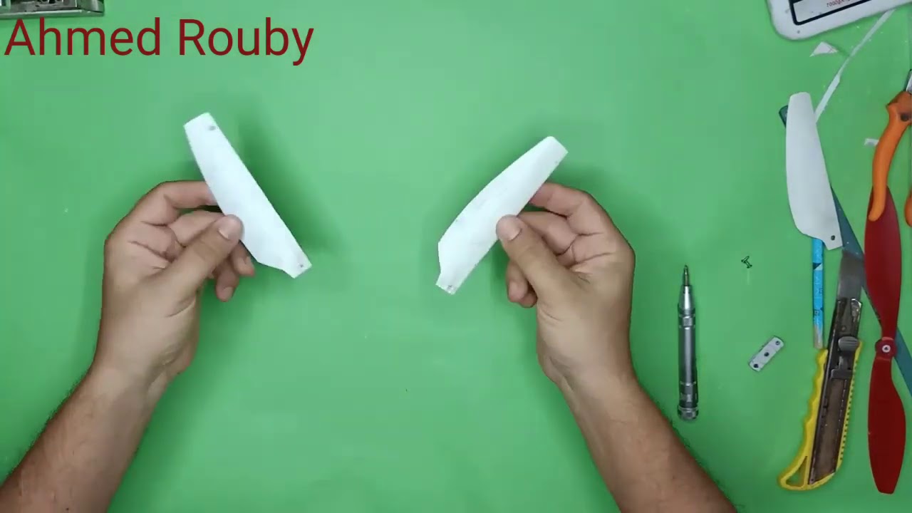 Blade dron from pvc - YouTube