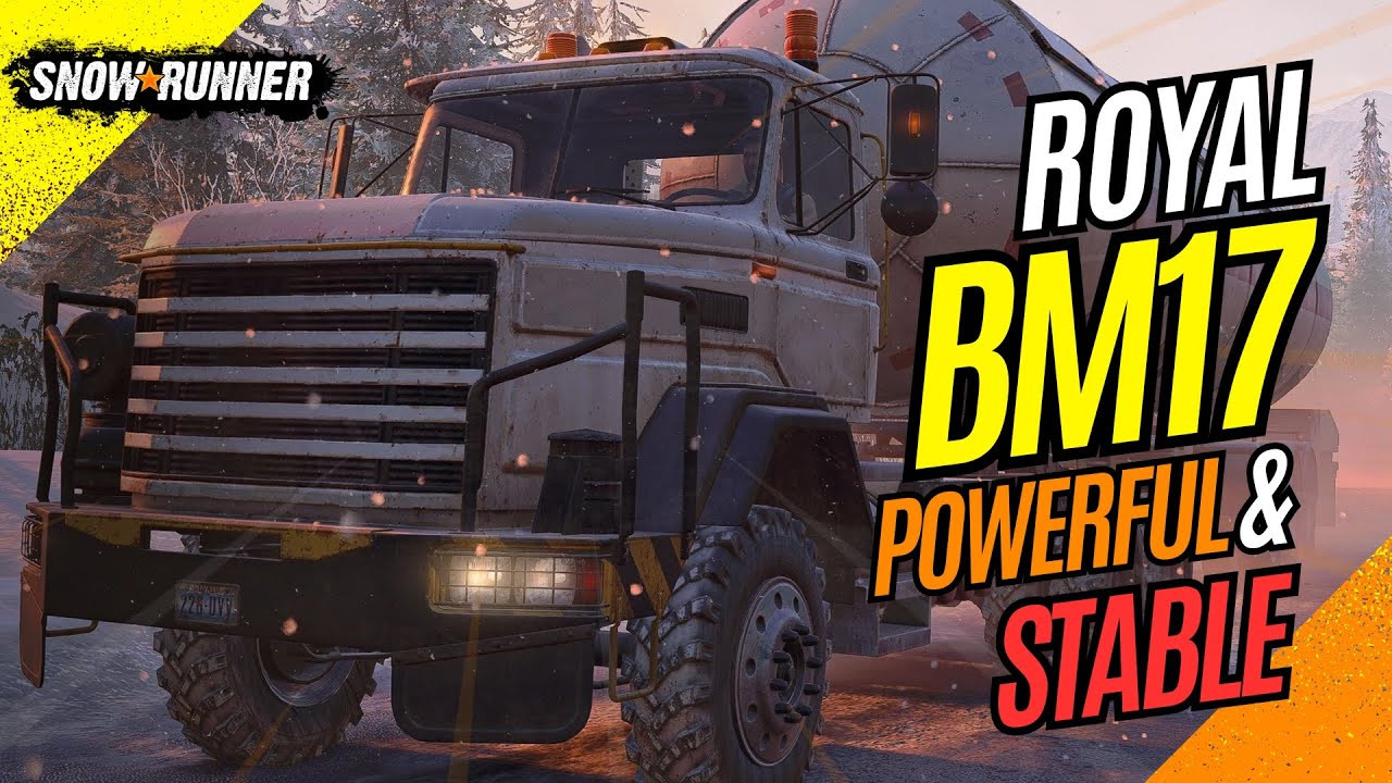 SnowRunner - Royal BM17 Ultimate Review - YouTube