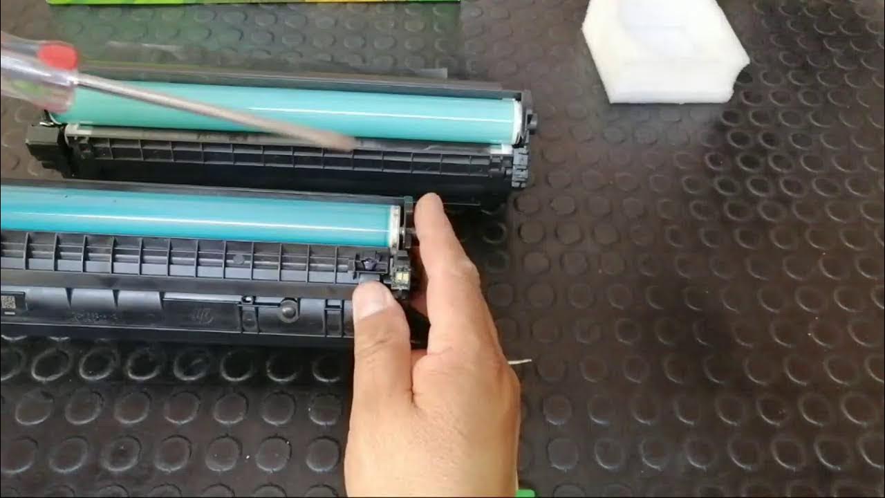 Cambio De Chip Cartucho HP W1500, M111, 141 - YouTube