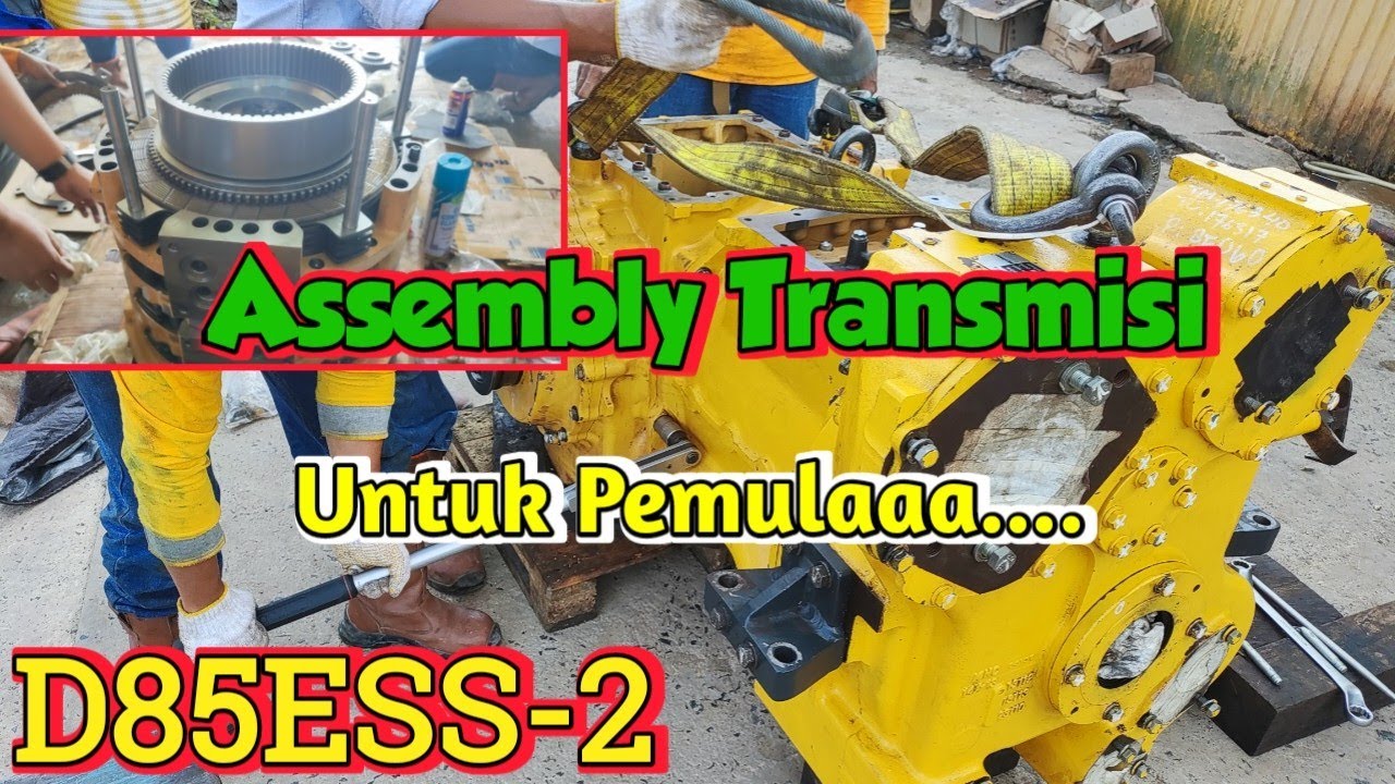 Assembly transmissi D85ESS-2 - YouTube