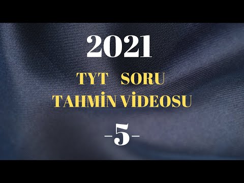 SON TEKRAR TYT KİMYA 2020 FULL TAHMİN SERİSİ 5 #YKS #TYT #TYTSORU