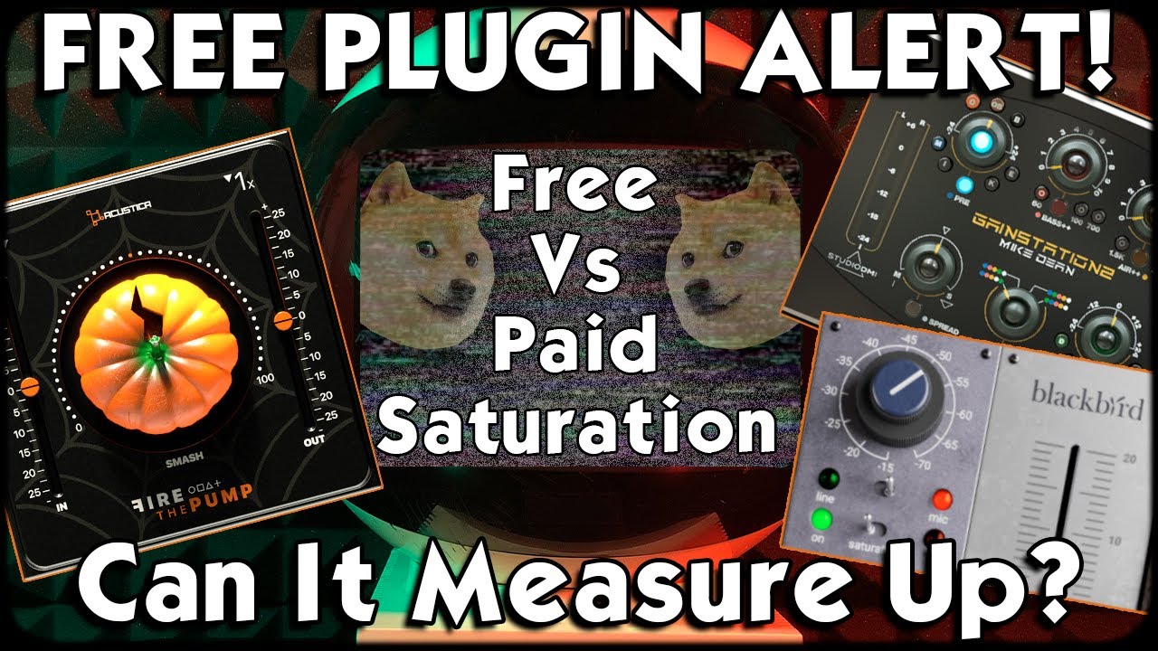 Acustica Audio Free Fire The Pump Mixing Saturator Plugin VS Paid Music ...