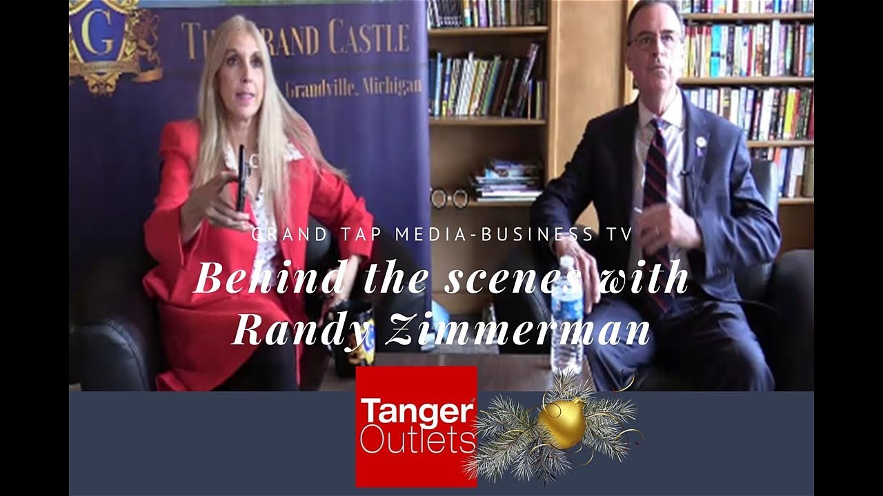 CLICK NOW! Behind the scenes with Randy Zimmerman-Tanger Outlets! - YouTube