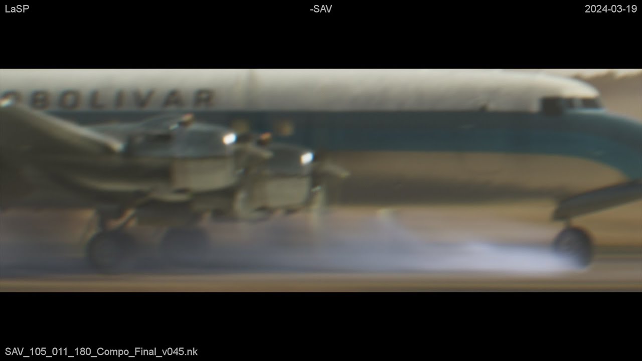 The hijacking of flight 601 (smoke and dust effects) - YouTube
