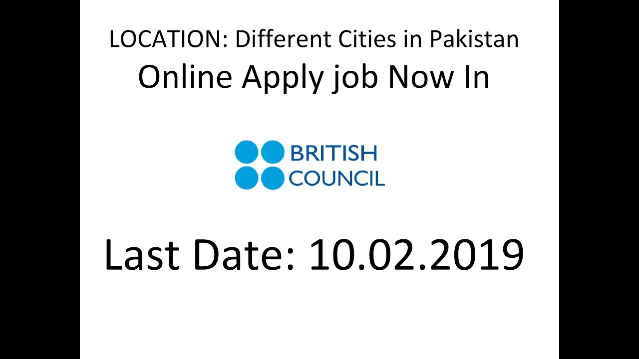 Jobs In BRITISH COUNCIL Pakistan MAST WATCH YouTube jobs-in-british-council-pakistan-mast-watch-youtube