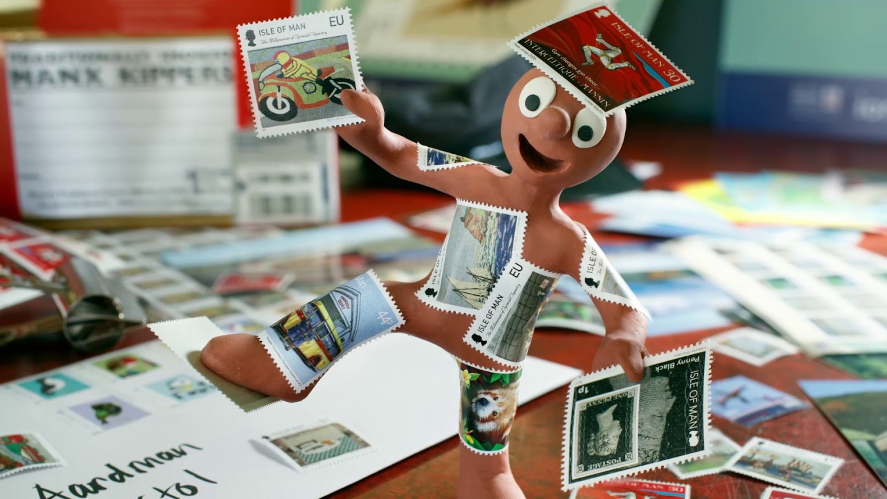 Aardman Making a Morph Model for Isle of Man Stamps and Coins - YouTube