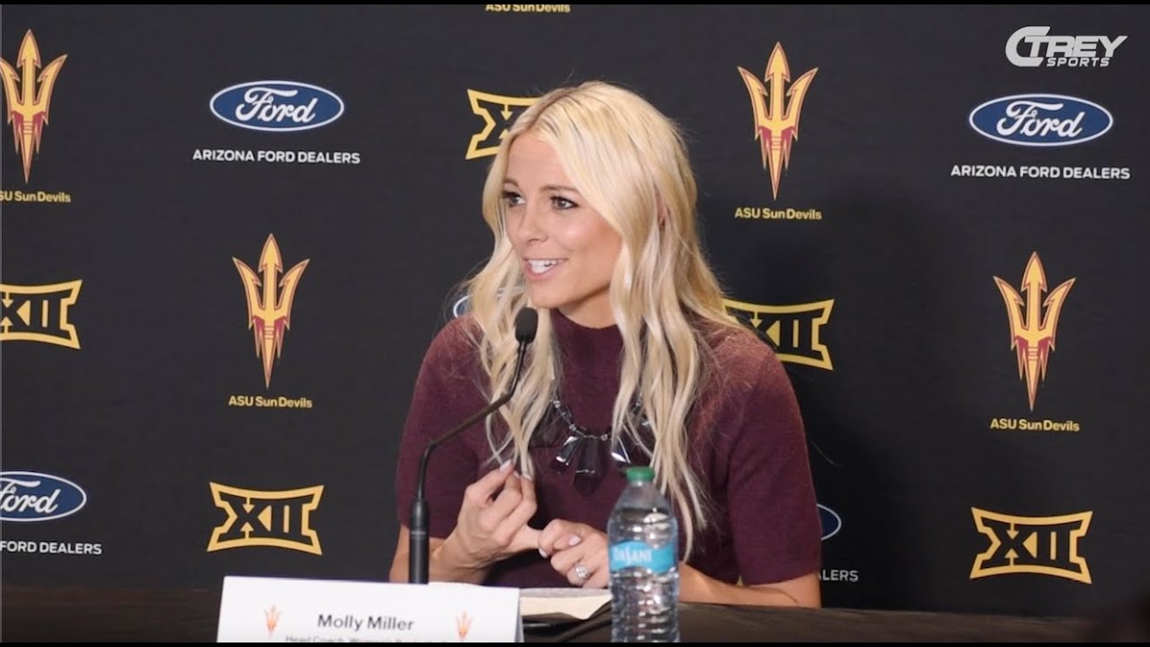 Arizona State welcomes Molly Miller as new WBB Head Coach - YouTube